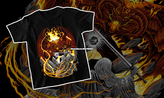 horror design for project