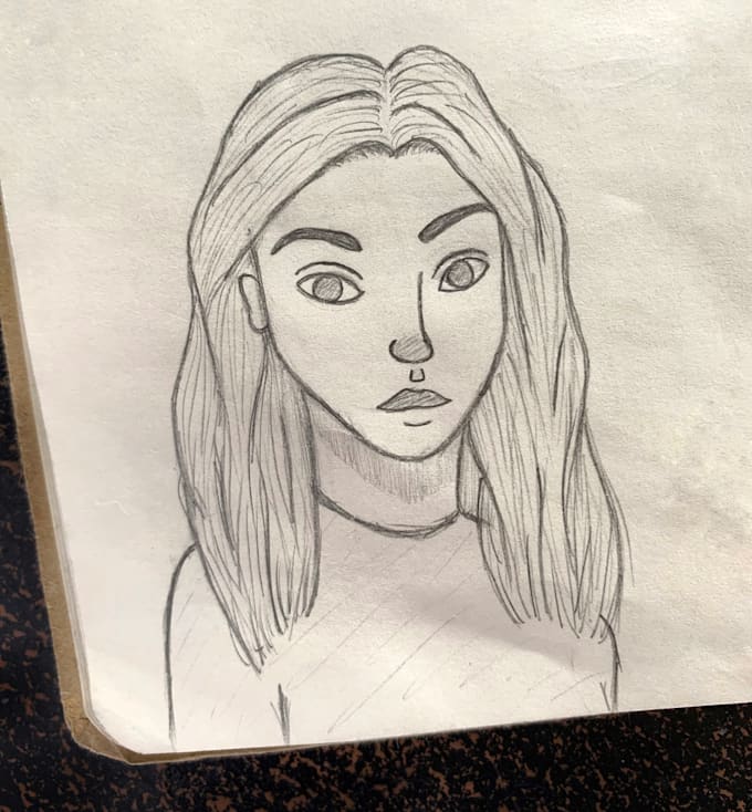 Draw your face in my style by Thvart | Fiverr