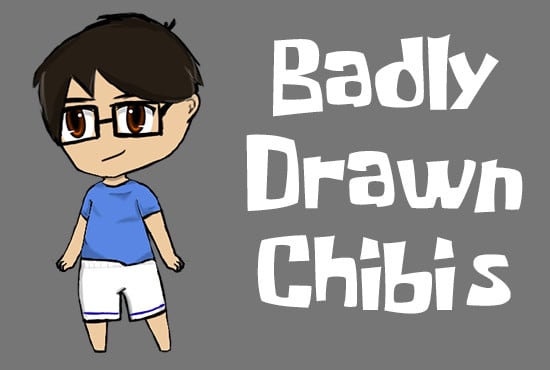 Make badly drawn chibis by Angelsensei | Fiverr