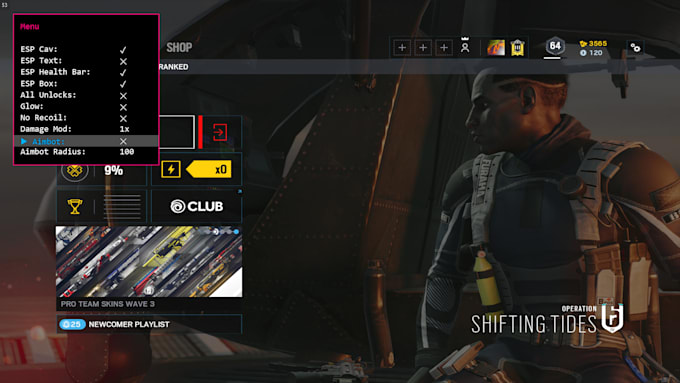 Hack in siege and rank you up by Samwhyte906 | Fiverr