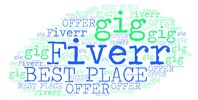 Do world class and professional topography word art by Skillswork | Fiverr