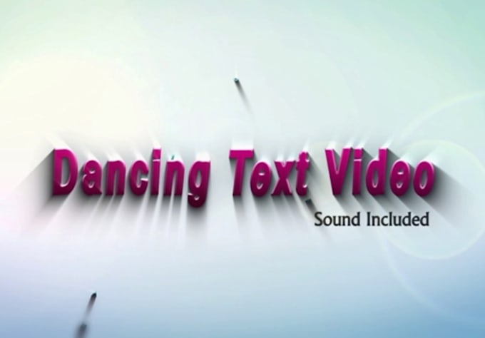 Create this dancing text colorful intro with your text and logo by ...