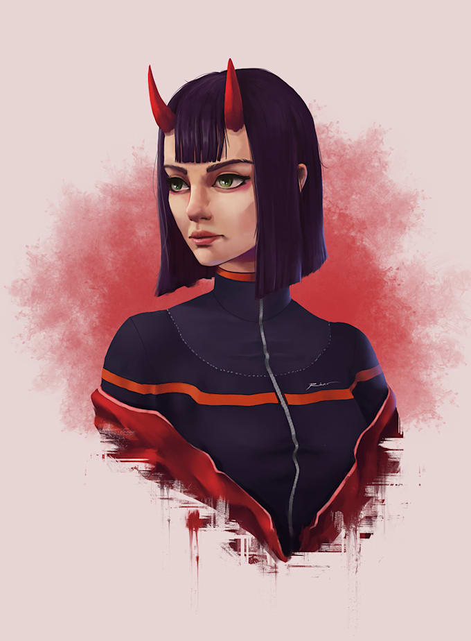 Paint realistic and stylized portraits by Razvpaints | Fiverr