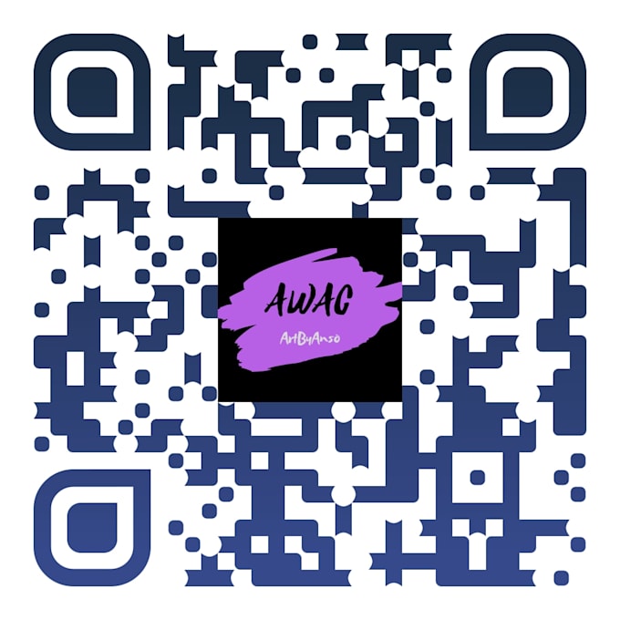 Create a unique and interesting custom qr code for you by Artbyanso ...