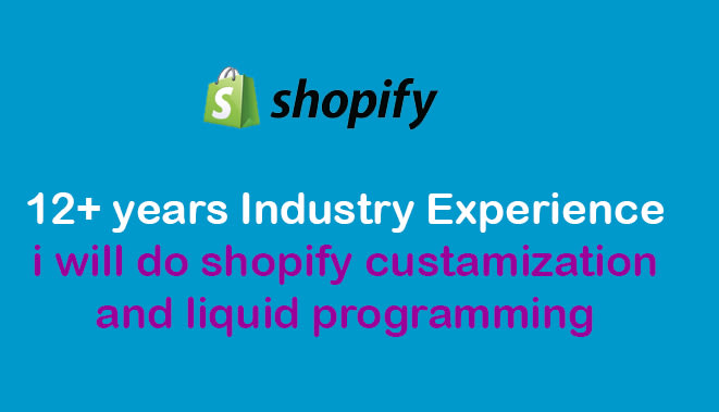 Do shopify customization and liquid programming by Kiruthik2014 | Fiverr