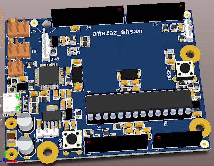 Design pcb boards schematics in altium and proteus by Aitezaz_ahsan ...