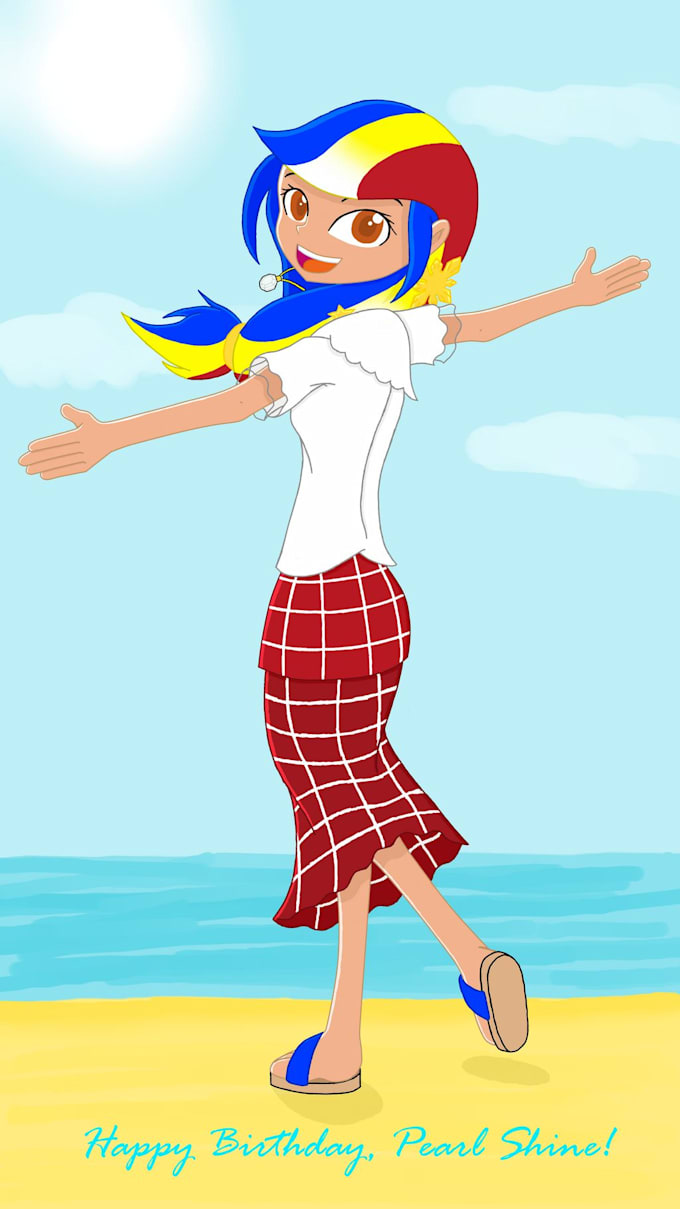 Make animesque character illustrations by Stephenalexis | Fiverr