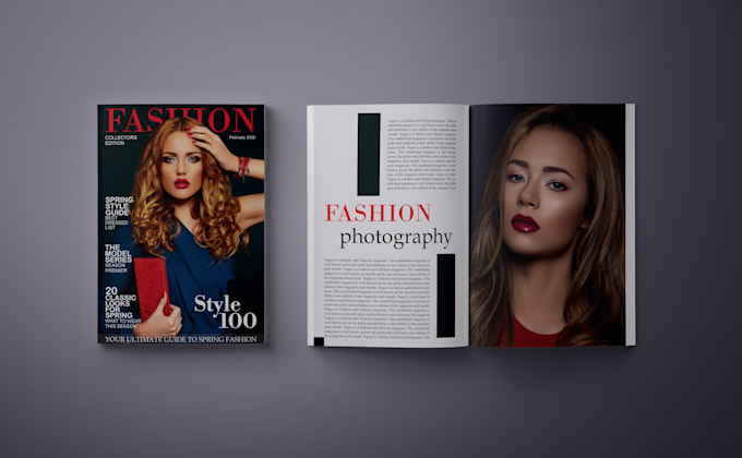 Design professional and eye catchy magazine cover and dps by ...