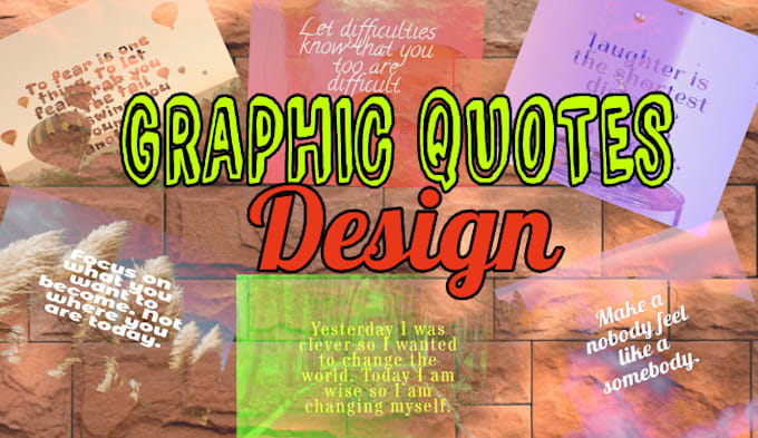 Create an inspiring and beautiful quotes design for you by Mairragren ...