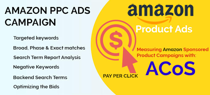 Create, manage amazon ppc campaign sponsored product ads by Parthibanm | Fiverr
