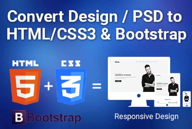 Convert Pdf To Html Figma To Html Psd To Html Bootstrap 5 Responsive By