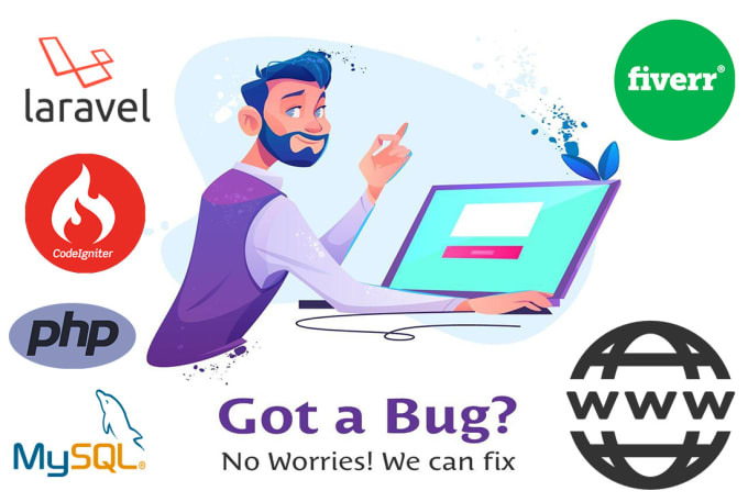 Laravel or codeigniter website bug fixing and customize by Hirokbd | Fiverr Laravel or codeigniter website bug fixing and customize by Hirokbd | Fiverr