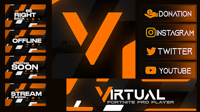 Design professional twitch or mixer overlay for your stream by ...