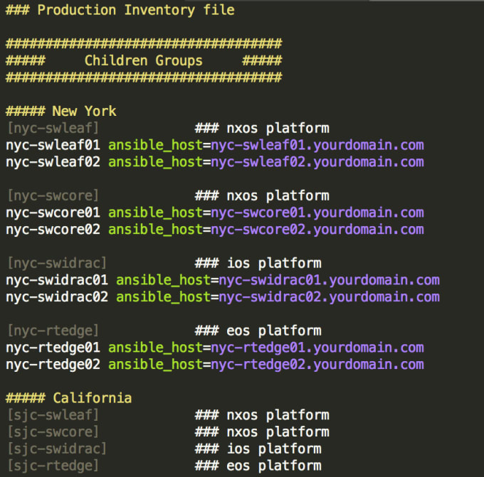 Write network automation tasks using python or ansible by Carrascodc ... Write network automation tasks using python or ansible by Carrascodc ...