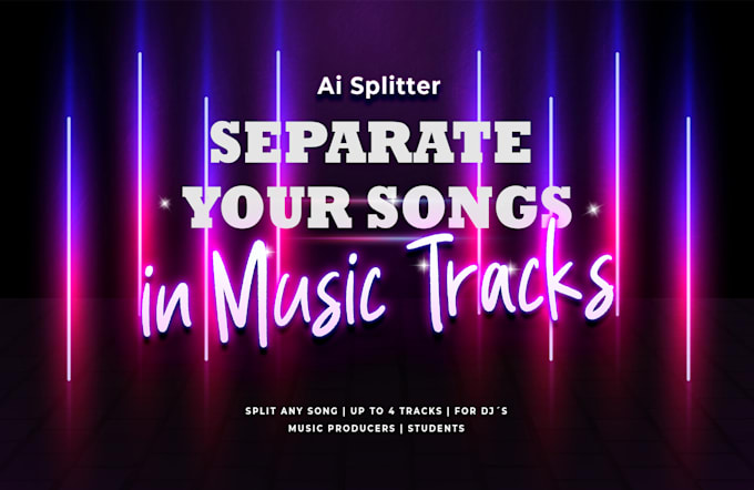 Split a song into separate tracks by Urbandoctor | Fiverr