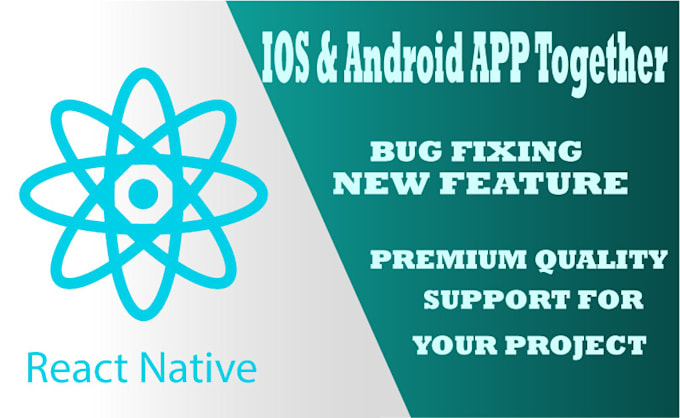 Develop android and ios apps using react native by Mianhanan94 | Fiverr