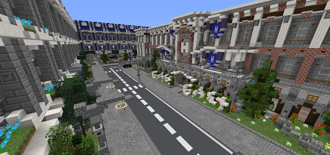 Create a clean and profesional minecraft build for you by Quentinsagov ...