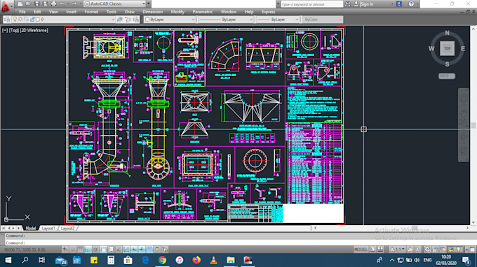 Do mechanical engineering drawing, isometric drawing using auto cad by ...