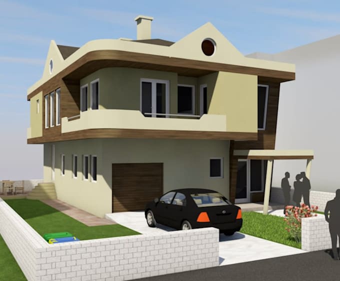 Design a 3d model of your home by Melissaalleyne | Fiverr