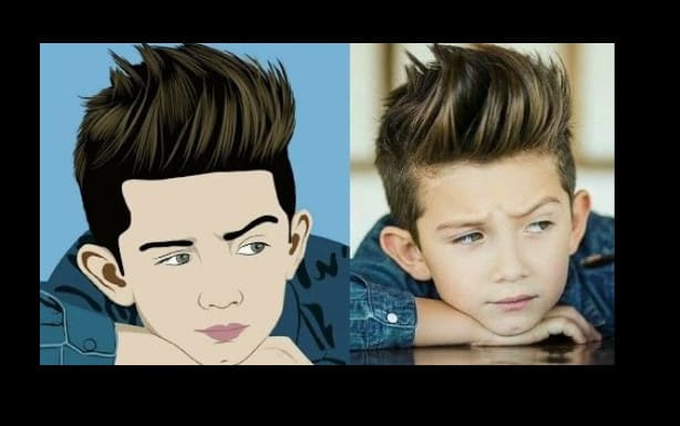 Draw high quality cartoon portrait from your photo and video by ...