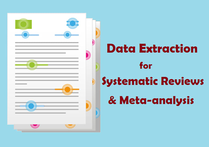 Do data extraction for a medical systematic review by Zalabiamf | Fiverr
