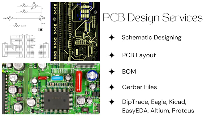 Design professional pcbs and circuit schematics by Ajikram | Fiverr