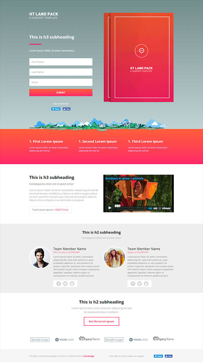 Create a high converting unbounce landing page design by ...
