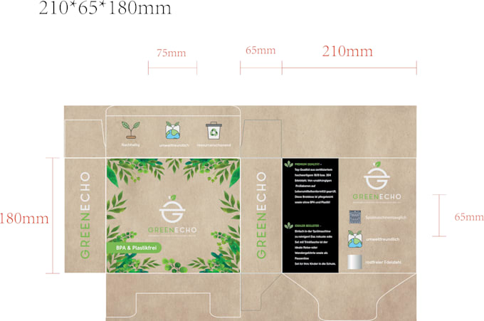 Create a clean packaging design for you by Eliacavas | Fiverr