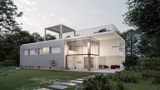 Create realistic 3d rendering architecture images fastest by ...