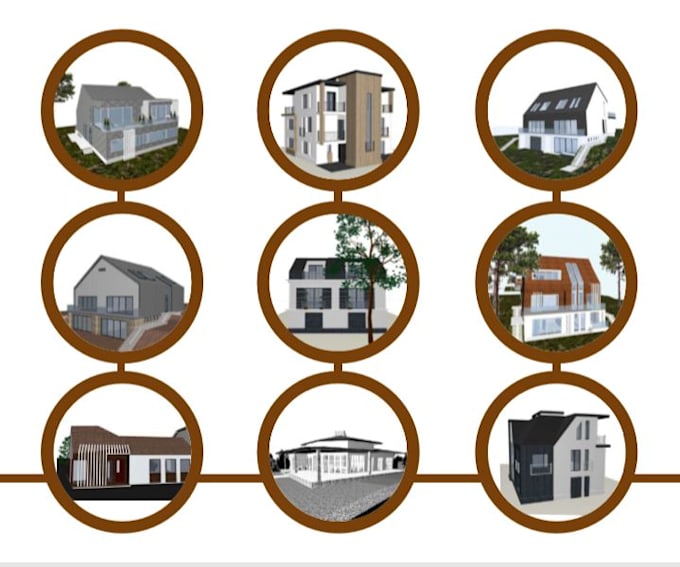 Design house with 2d and 3d full package by Kocherga_design | Fiverr