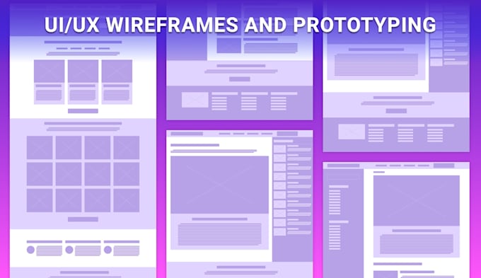 Create professional ui ux wireframes for your app or website by ...