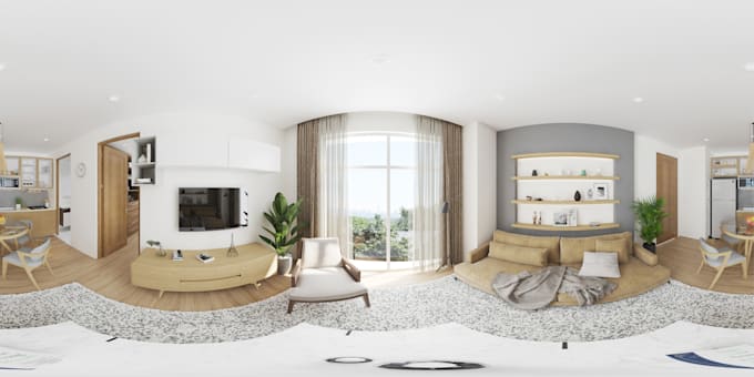 Creat render 360 and virtual tour vr 360 by Cristiansoler | Fiverr