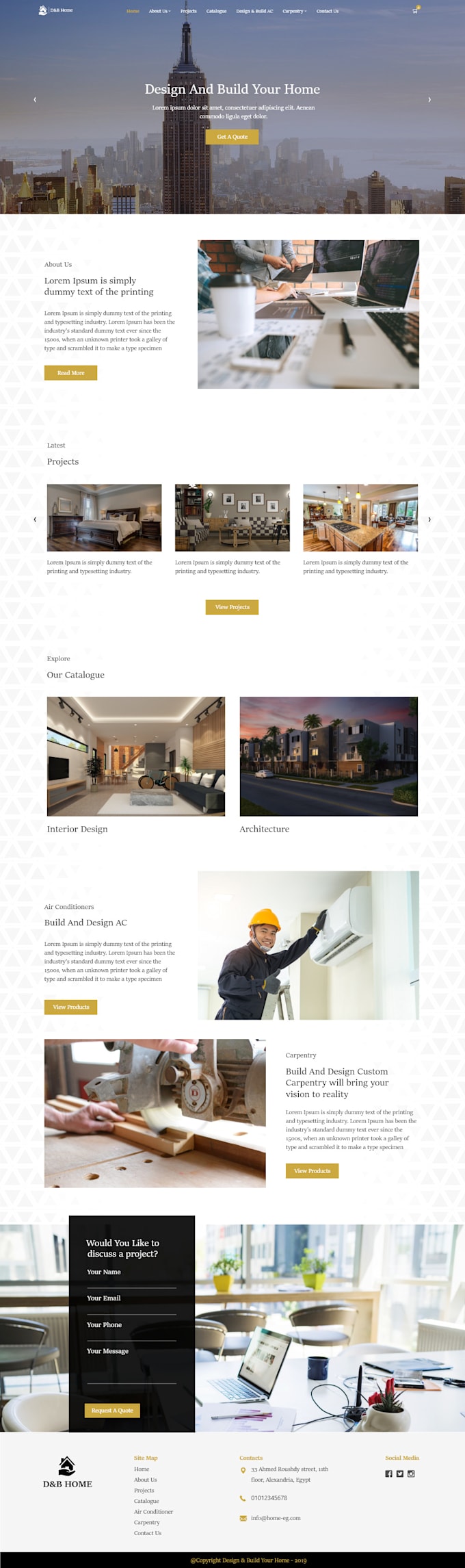 Design modern web pages by Sarah_shehata | Fiverr