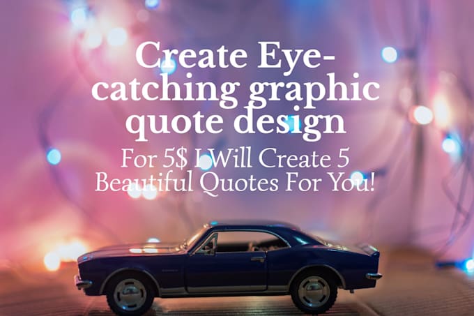 Create beautiful and eye catching quote design by Ferranco10 | Fiverr