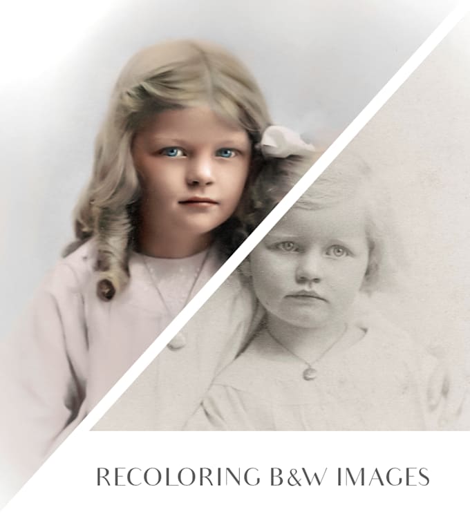 Recolor, colorize your black and white images in photoshop by Chapline ...