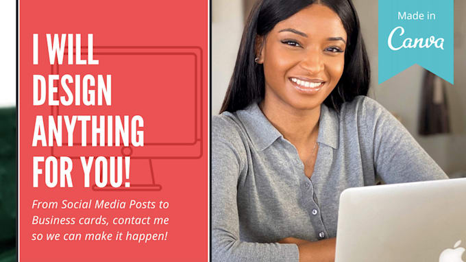 Create a custom design for you using canva by Designsxek | Fiverr