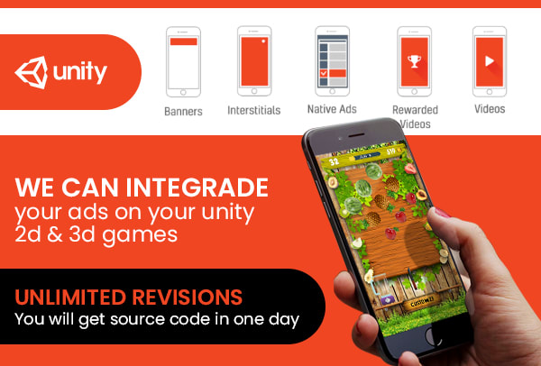 Professionally integrate admob ads in unity 2d and 3d games by Skyline_studio | Fiverr