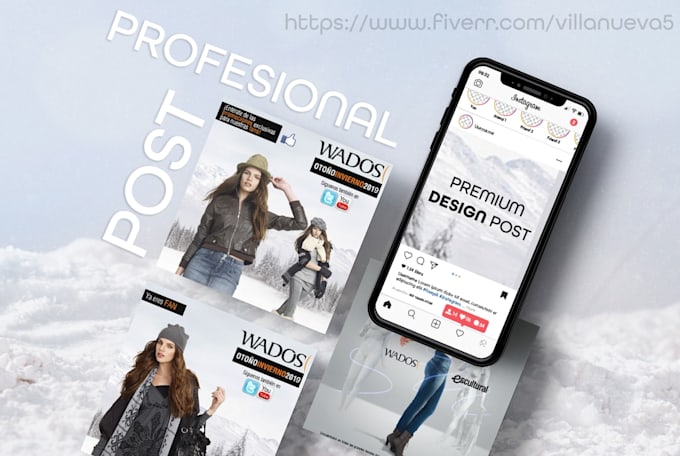 Create a profesional post design by Villanueva5 | Fiverr