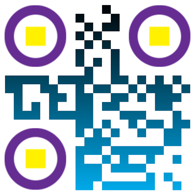Creat amazing and colorful qr codes for you by Sunny_0786 | Fiverr
