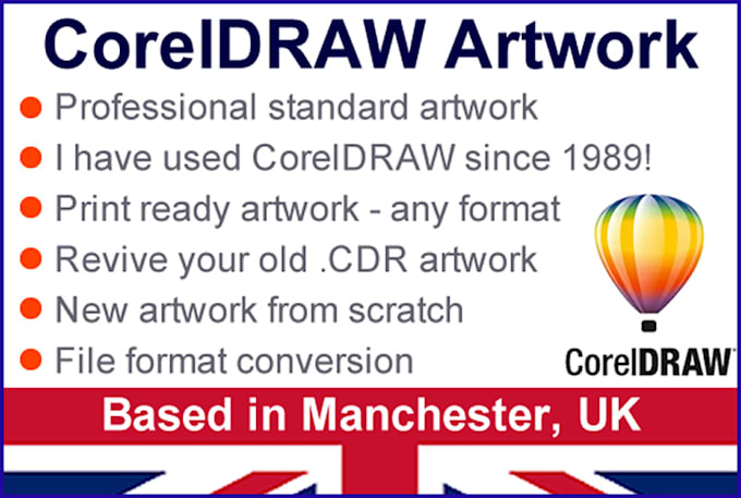 Coreldraw artwork and file conversions by Rijagroup | Fiverr