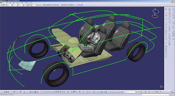 Create any 3d models in catia v5 by Catia_expert | Fiverr