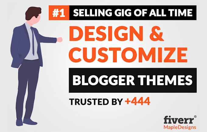 Create custom blogger template or blog by Mapledesigns | Fiverr
