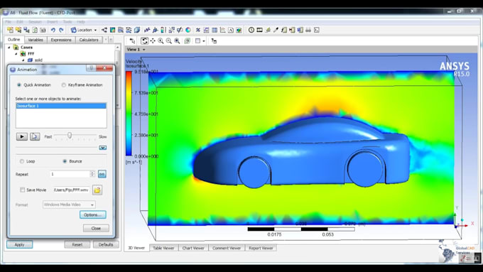 Do 2d,3d modeling with solidworks flow analysis in ansys by Usama622 ...