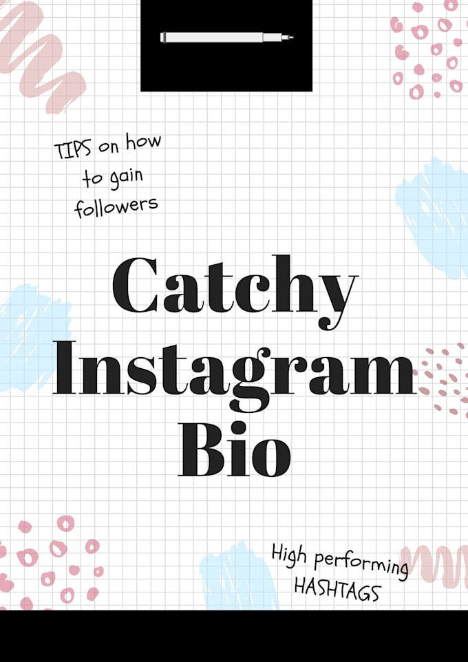 Write catchy instagram bio for your profile by Devanshi2105 | Fiverr