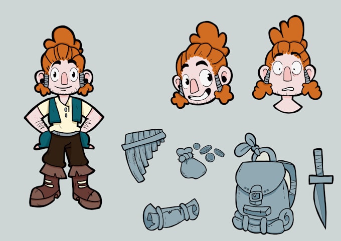 Draw your dnd or rpg character an awesome reference sheet by Meggasbox ...