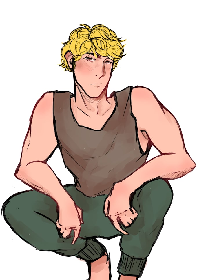 Draw any character design by J3nny_zhang | Fiverr