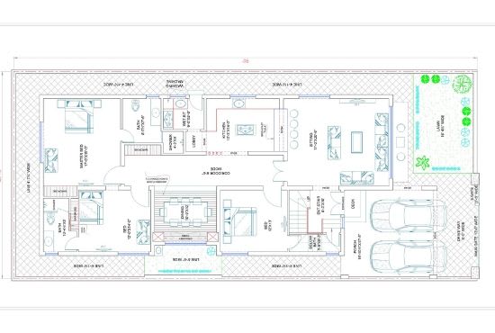 Create autocad floorplan or blueprint full set architectural drawing by ...