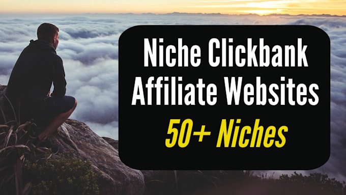 Create niche clickbank affiliate website by Jelkin | Fiverr