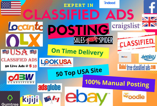 Do more 50 classified posting manually in usa and world by Nazrul223 ...