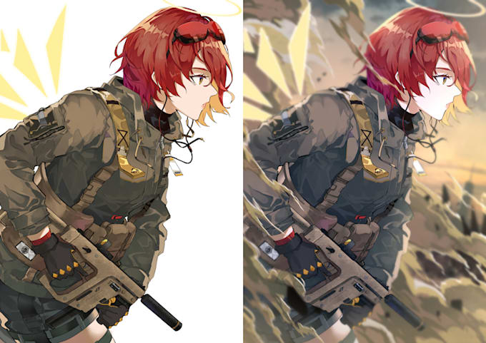 Draw high detailed character illustration or fanart by Ryopie | Fiverr